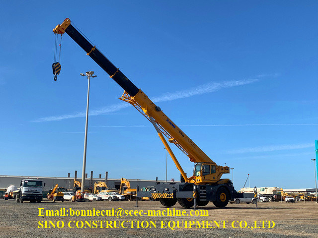 Rough Terrain 100t Telescopic Truck Crane With Cummins Engine