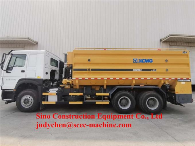 Powder Lime Spreader Truck Road Construction Machinery XKC163 5kg/M2 ...